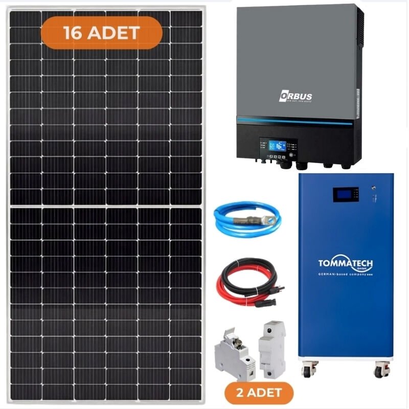 Yapı Solar Anka 11 Kw İnverterli 15 kW Lityum Depolamalı Solar Sistem ...